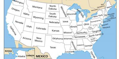 Konture Harta E Amerikes